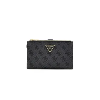 Guess Femme, Accessoires, Noir, Taille: ONE Size Laurel II SLG Dbl Zip Orgnzr