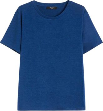 Max Mara Femme, Tops, Bleu, Taille: 38 FR T-shirt basique