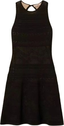 Twinset Femme, Robes, Noir, Taille: 40 FR Short Knit Dress