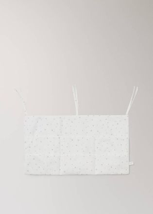 Mango Organisateur 100 % percale de coton &eacute;toiles gris - Home - Taille unique - MANGO HOME