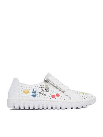 Rieker Halbschuhe CEO-M2310-80 Wei&szlig;