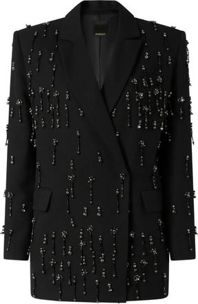 Pinko blazer Pallauovo à boutonnière croisée - Noir