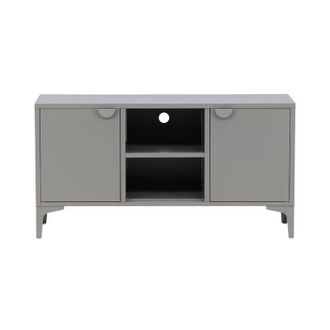 ebuy24 Ebuy24 - Piring tv Tisch 2 T&uuml;ren 1 Ablage hellgrau