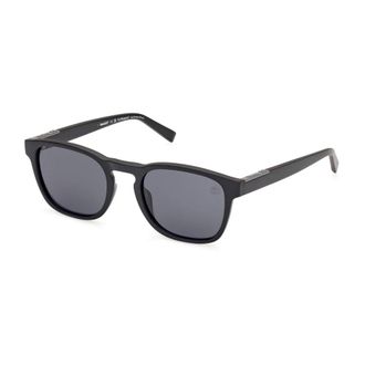 Timberland Runde Sonnenbrille mit polarisierten Gl&auml;sern - - Accessories - Herren - Schwarzk - 52 MM