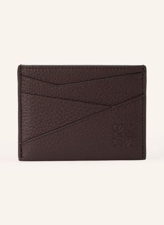 Loewe Kartenetui Puzzle Edge braun