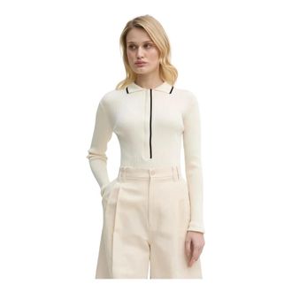 Bruuns Bazaar RiversBBJohania Strickbluse - - Knitwear - Damen - Beige - M