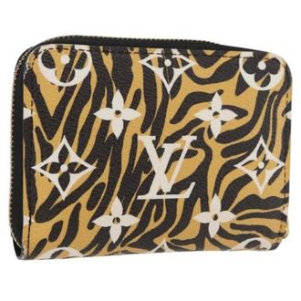Louis Vuitton unisex, Pre-owned, Brun, Taille: ONE Size Portefeuille en toile pr&eacute;-poss&eacute;d&eacute;