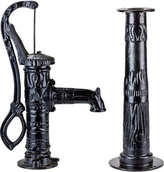 Dema Handschwengelpumpe Gartenpumpe Schwengelpumpe Nostalgie mit Pumpenst&auml;nder