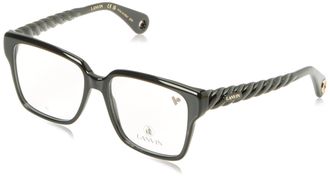 Lanvin LNV2634 001 Black Eyewear Woman Acetato, Modified Rectangle, 53