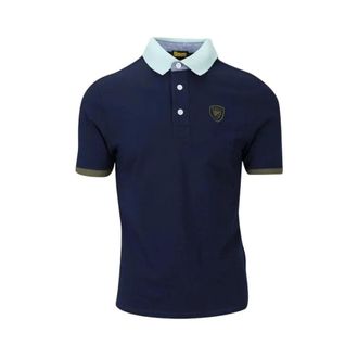 Blauer Homme, Tops, Bleu, Taille: S Hauts