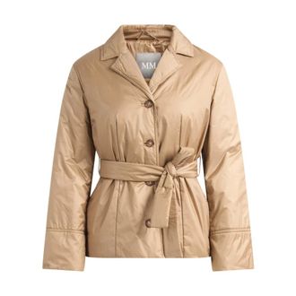 Max Mara Femme, Vestes, Beige, Taille: 38 FR Sequoia Down Jacket