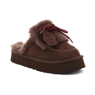 UGG Mule Disquette Heritage - Femme - Chaussures - Brun - Taille: 41 EU
