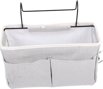 DOITOOL Bett Hängetasche Aus Polyester Aufbewahrungsbeutel Für Nachttisch Organizer Platzsparend Stabil Für Schlafzimmer Und Wohnheim