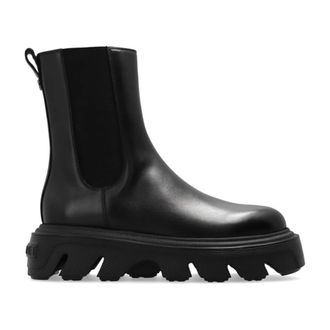 Casadei Leder Kn&ouml;chelstiefel - - Shoes - Damen - Schwarzk - 40 EU