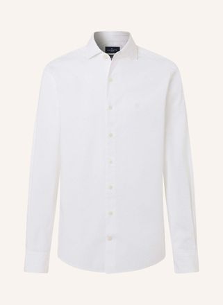 Hackett Freizeithemd Ess Stretch Pop weiss
