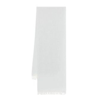 D'Aniello Eisblaue Kaschmir Gestrickte Fransenumwicklung - - Accessories - Damen - Blau - ONE SIZE