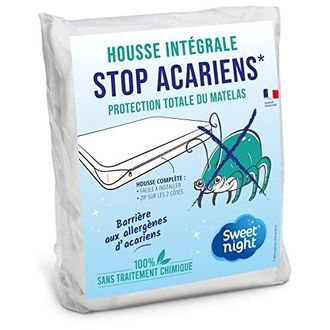 Sweet Night Housse intégrale Bébé Stop Acariens 70x140 cm | Anti-Punaise de lit | Rénove Matelas | Fermeture à glissière | sans Traitement Chimique | EP. jusquà 1