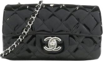 Chanel Sac bandouli&egrave;re vintage doccasion - Femme - Pre-owned - Noir - Taille: ONE Size