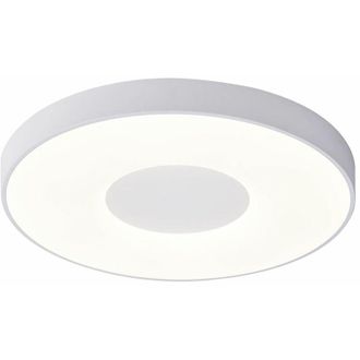 Mantra Mantra - Plafonnier design, Grande lampe de plafond Coin led Blanc en Plastique