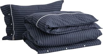 GANT Bettw&auml;sche (Decken- und Kissen separat erh&auml;ltlich) Pinstripe, Gr&ouml;&szlig;e:Bettdeckenbezug 135 x 200 cm
