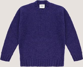 Circolo 1901 Boxy roundneck, Dark Violet, M, Man