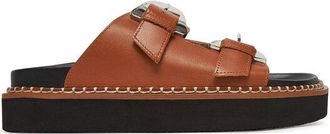 Coccinelle Pantoletten E4 SOF 17 03 01 Braun