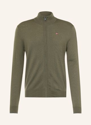 Napapijri Strickjacke Damavand gruen