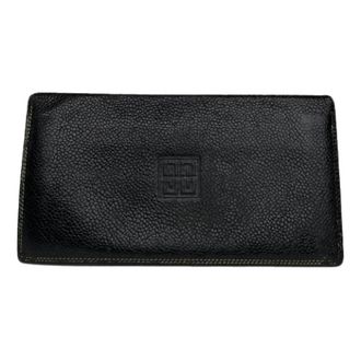 Givenchy Portefeuille en cuir Pre-owned - Homme - Pre-owned - Noir - Taille: ONE Size