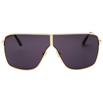 Tom Ford Sonnenbrille In Gl&auml;nzendem, Tiefem Gold
