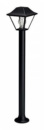 Philips Alpenglow Au&szlig;enleuchten, E27-Fassung, wasserfest, schwarz, IP44, wetterfest, 17.399999999999999 x 17.399999999999999 x 89.87 cm