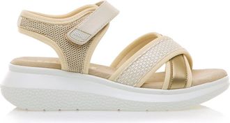 Mtng Keilsandalen Damen Cotton 60450 | 60403 | Weiss