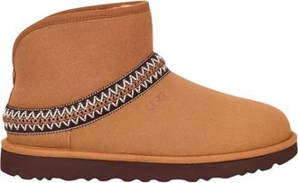 UGG Ugg, Femme, Chaussures, Brun, Taille: 41 EU Classic Mini Crescent