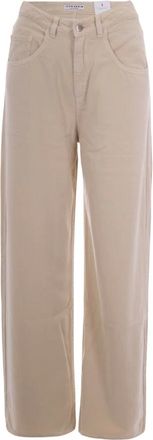 Icon Denim Los Angeles Femme, Jeans, Beige, Taille: W29 Poppy Wide Jeans
