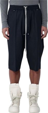 Rick Owens Homme, Shorts, Noir, Taille: M Bela Pods Shorts