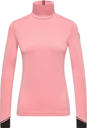 Moncler Moncler Pull &Agrave; Col Roul&eacute; En Polartec, Femme, Rose, Taille: Xs