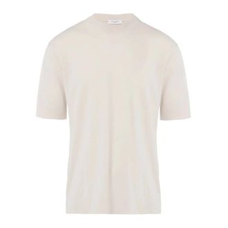 Paolo Pecora M&uuml;helose Eleganz Kurzarm-Strick - - Knitwear - Herren - Wei&szlig; - S