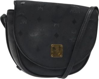 MCM Pre-owned Cuir sacs-ports-paule - Femme - Pre-owned - Noir - Taille: ONE Size
