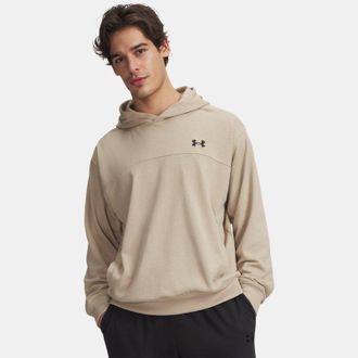 Under Armour Rival Lightweight Hoodie f&uuml;r Herren City Khaki / Schwarz XXL