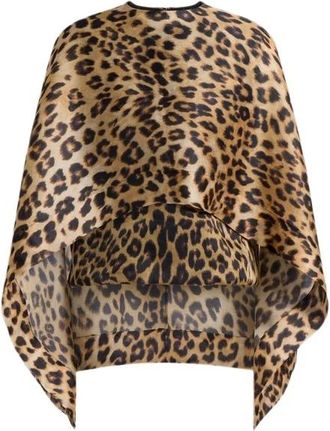 Alberta Ferretti Femme, Vestes, Brun, Taille: 40 FR Cape Top