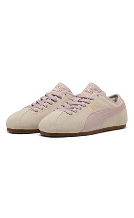 Puma Tackle Suede Damen Sneaker Silberne Nebel/Verwaschenes Pink