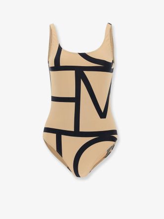Toteme Monogram recycled nylon blend one-piece swimsuit - TOTEME - gender_Woman