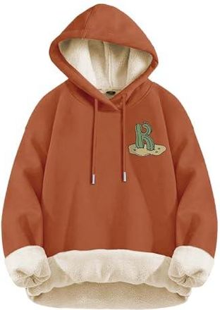 Generic Sweat à capuche en peluche pour homme - Confortable et moelleux - Sweat américain pour homme - Hiver - Velours épais - Chaud et résistant au froid - P