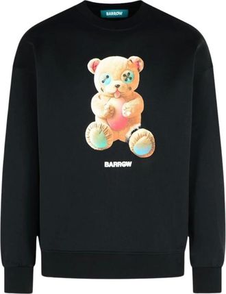 Barrow Barrow, Homme, Sweatshirts et sweats &agrave; capuche, Noir, Taille: M Tricot &agrave; col en V