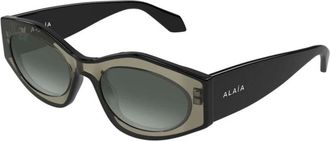 Alaia Femme, Accessoires, Noir, Taille: 55 MM Lunettes de soleil oeil-de-chat