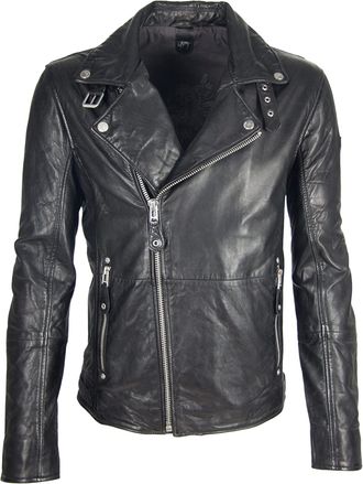 Gipsy Herren Mavric Sf Nslv Lederjacke, Schwarz, XXL