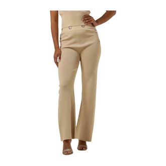 Silvian Heach Flared Pants - - Trousers - Damen - Beige - S