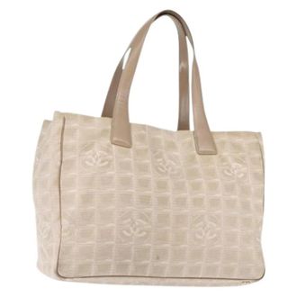 Chanel Pre-owned Nylon Tote Bag - - Pre-owned - Damen - Beige - ONE SIZE