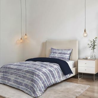 Italian Bed Linen Fantasy Bettbezug, Jeans Stripes, Einzelne