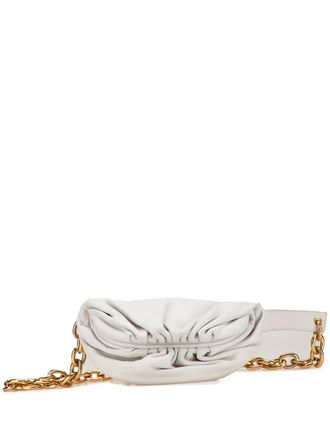 Bottega Veneta sac banane Chain Pouch (2012-2025) - Blanc