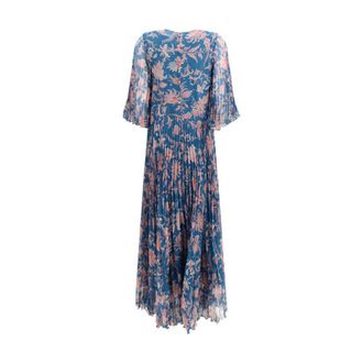 Etro Womens Blue Polyester Casual Dress